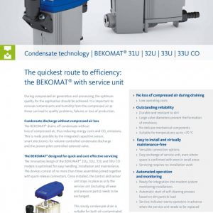 BEKOMAT Condensate Drain System | Compressed Air System | Malaysia Air ...